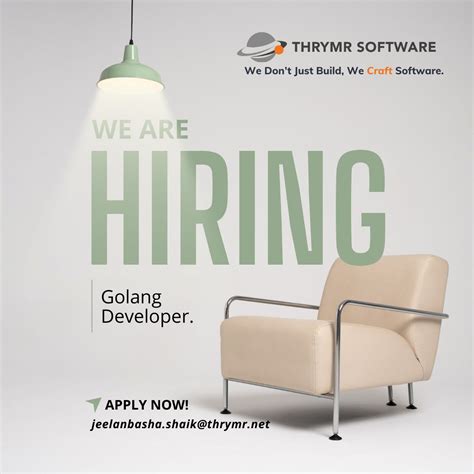 Shaik Jeelan Basha 🇮🇳 On Linkedin Hiringalert Golangdeveloper Hyderabad