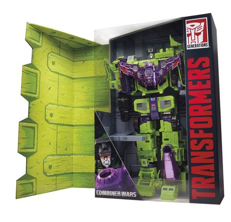 Hasbro Transformers Combiner Wars Devastator Sdcc Exclusive The Fwoosh