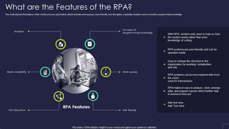 What Are The Features Of The Rpa Robotic Process Automation Technology Summary Pdf