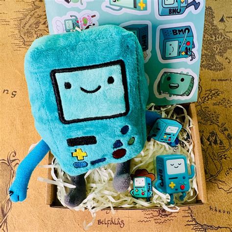 Adventure Time Bmo Plush T Box Cute Game Console Doll Cartoon