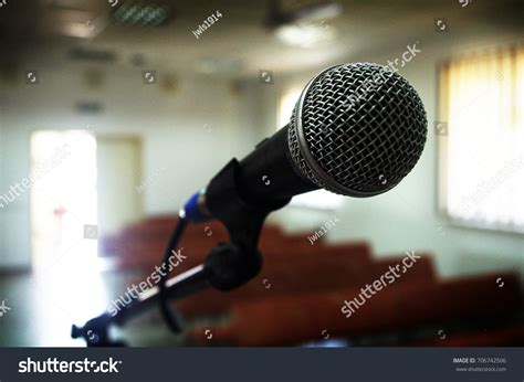 Microphone Classroom Stock Photo 706742506 Shutterstock