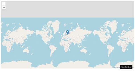 React Leaflet Drift Marker Examples Codesandbox