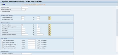 Pc00m02ffop Sap Tcode Swiss Payment Medium Sad Bad