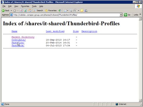 Installing Thunderbird In Windows ConSpec Wiki