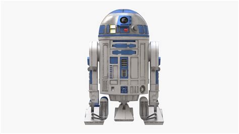Robot R2d2 3d Model Cgtrader
