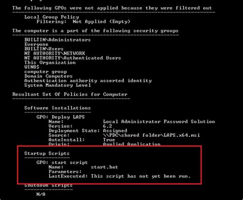 Gpo Script Debugging Microsoft Qanda
