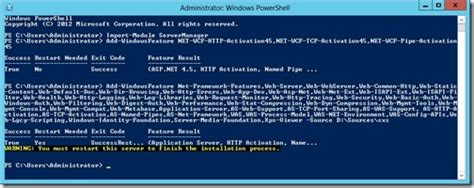 Application Server Role Web Server Iis Role Configuration Error Adventures In Sharepoint