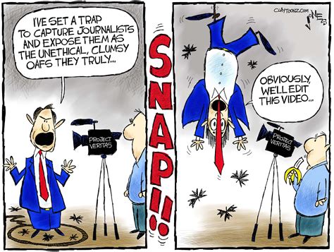 Political Cartoon Us Project Veritas James Okeefe Sexual Harassment