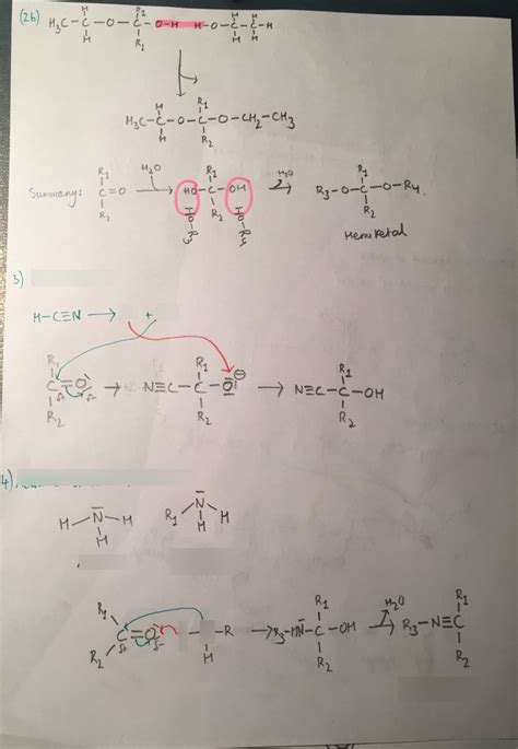 Nucleophilic Addition 2 Diagram Quizlet