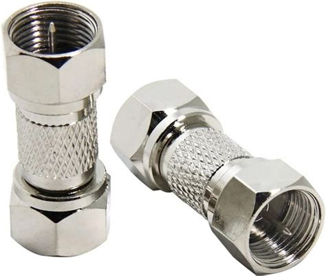 F Type Male To Male Adapter Coax Connector Application Telecommunication At Best Price In