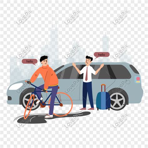 만화 일러스트 레이 션 인사말 Png 일러스트 무료 다운로드 Lovepik