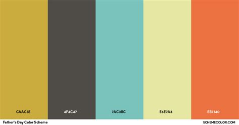 Father Day Theme Colors