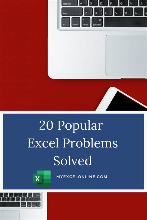 top 20 common excel problems like excel error solved excel