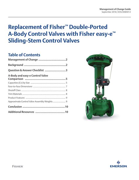 Fisher A Body Control Valves User Guide Manualzz