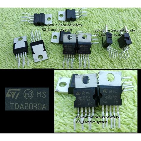 Jual Mosfet Tda2030a Transistor Tda 2030 A Ic Tda2030 Tr Tda 2030a St