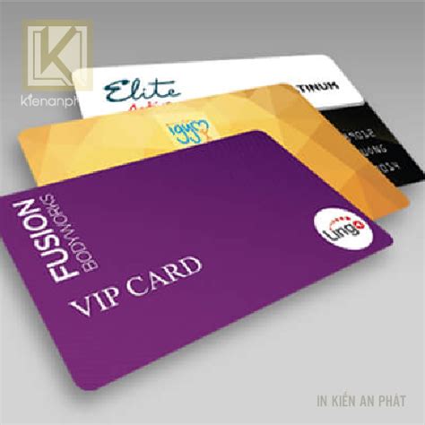 Dịch vụ in thẻ nhựa PVC giá rẻ tại in Kiến An Phát tpHCM Kienanphat net