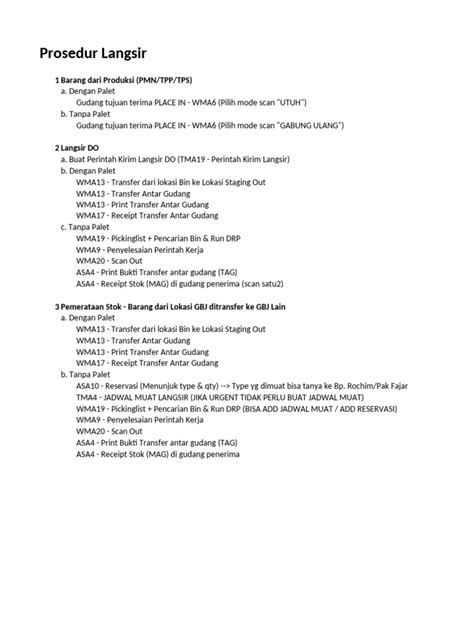 Prosedur Langsir 1 Pdf