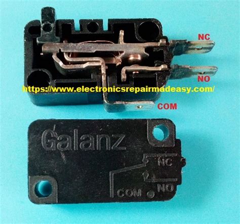 Electronics Repair Made Easy How A Micro Switch Works