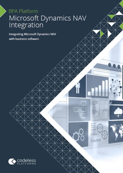 microsoft dynamics nav integration drag and drop integration solution