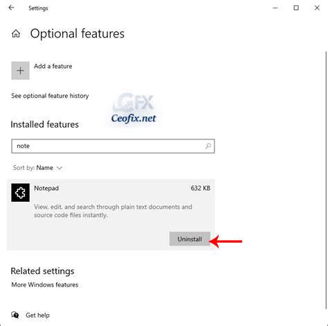 How To Install Or Uninstall Notepad On Windows 10