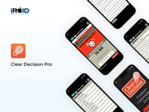 Clear Decision Pro Custom Utility App By Iroid Solutions