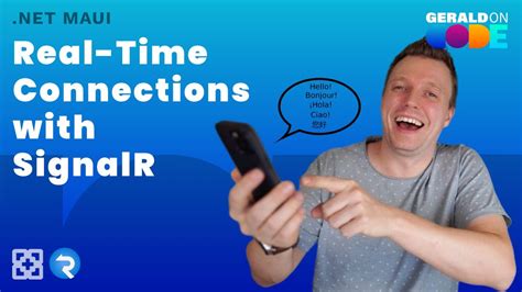 Getting Started With Net Maui And Signalr Real Time Chat App Youtube