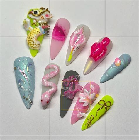 🐉💓🪷🩵🐍🎀 Pinterest Board Comes To Life Swipe For Inspo Gelxnails Nails Nails… In