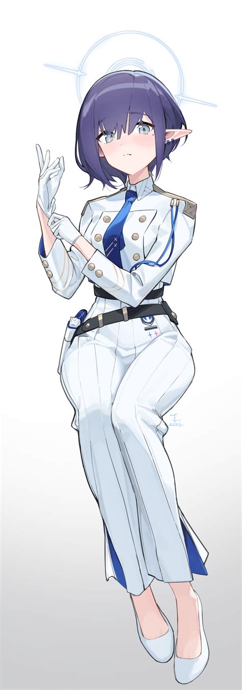 Aoi Blue Archive Drawn By Senshu Danbooru