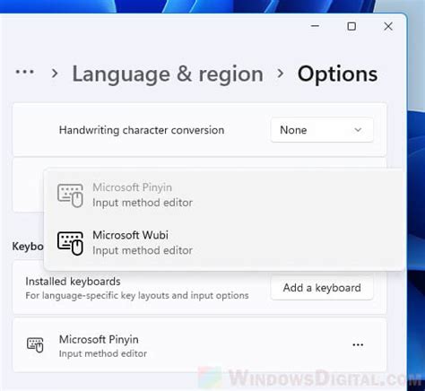 how to type chinese in windows 11