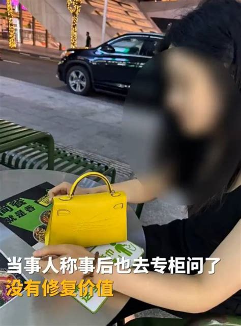 女子与男友吵架怒划16万爱马仕包，当事人：店员说无法修复，很后悔，男友又送了个新包 包包 千里眼 视频