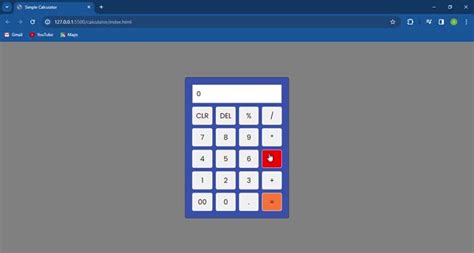 Codsoft Internship Webdevelopment Html Css Javascript Calculator
