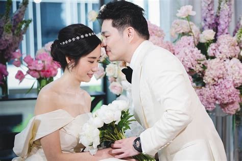 ซูมชุดแต่งงาน คู่รักเศรษฐีหุ้นไทย หลุยส์ เตชะอุบล เจ้าสาวของ แม๊ก ภสุ วชิรพงศ์