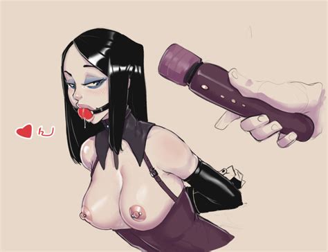 Darkminou Re L Mayer Ergo Proxy 00s 1girl Arms Behind Back Ball Gag Bdsm Black Gloves