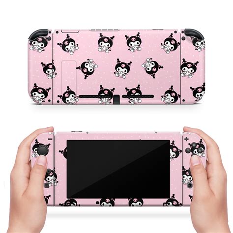 Nintendo Switch Skin Cute Girl Anime Cute Switch Full Wrap Etsy