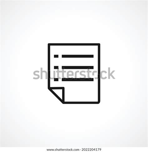 File Simple Isolated Web Vector Icon Stock Vector Royalty Free