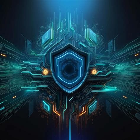 Advanced Futuristic Cybersecurity System Model Innovation In Digital Security Premium Ai