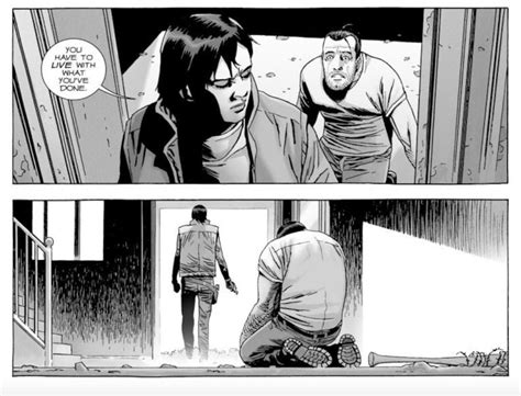 The Walking Dead Recreó Una Impactante Escena De Maggie Y Negan En Los Cómics La Tercera