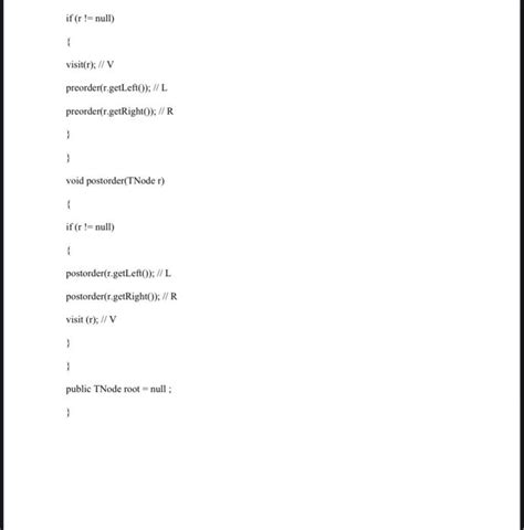 Solved The Following Program In Java Implements A Bst The