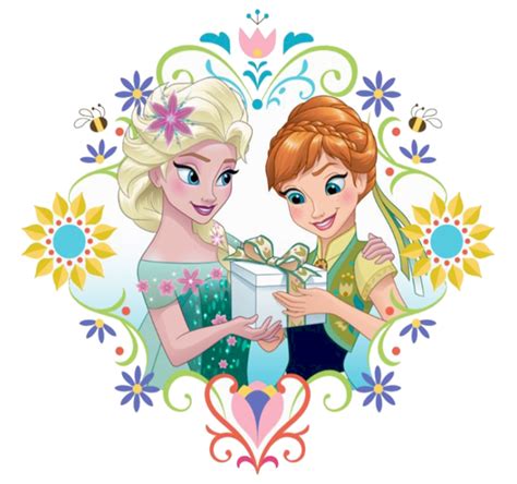 Frozen Fever Anna And Elsa Png