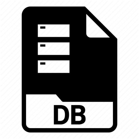 Database Db Document File Icon Download On Iconfinder