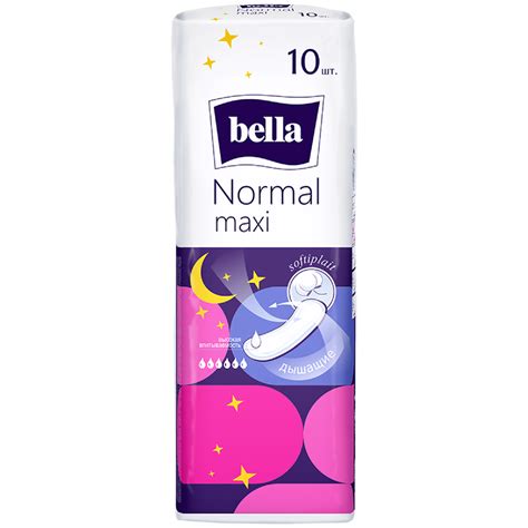 Bella Normal Maxi Прокладки, прокладки гигиенические, 10 шт. купить по ...