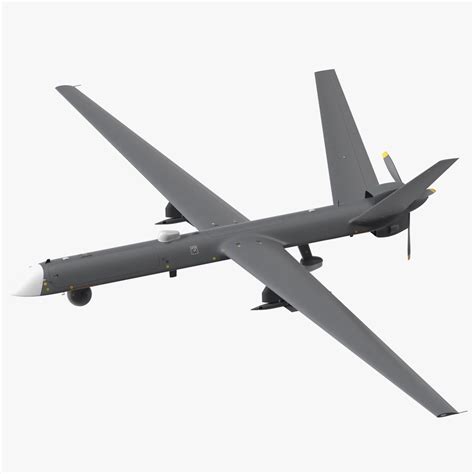 Unmanned Combat Aerial Vehicle Flight 3d Model 129 Gltf Obj Ma Max Upk Unitypackage