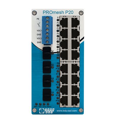 Promesh P20 Managed Ie Switch Med 20 Portar Lindh Automation