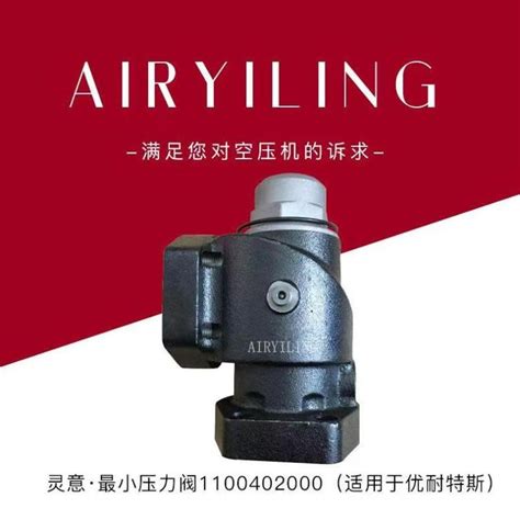昆西空压机 压力维持阀 128691 001 002 压缩机阀