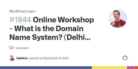 Online Workshop What Is The Domain Name System Delhi Meetup