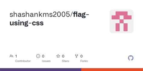 Github Shashankms2005flag Using Css
