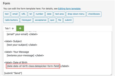 Contact Form 7 Date Time Picker Field Cf7 Skins Blog