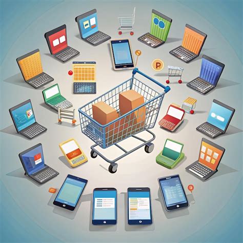 Premium Photo Unified Shopping Experience Synced Carts Wish Lists