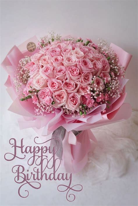 Happy Birthday Floral Bouquet Happy Birthday Flower Bouquet Rruuzs