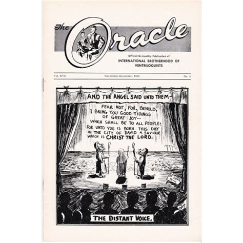 The Oracle Magazine Volume 17 Number 6 Distant Voice Christmas Cover